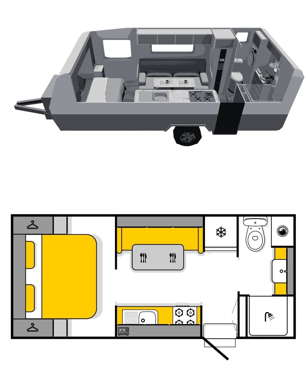 New Great Aussie Caravans GRAVITY Caravans for sale in Melbourne VIC