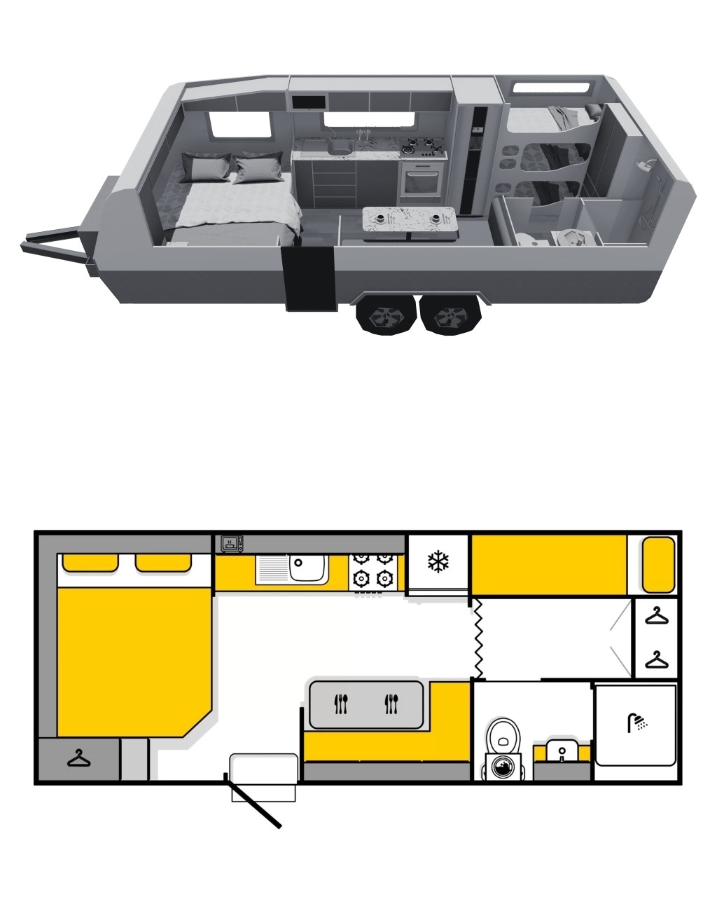 New Great Aussie Caravans GRAVITY Caravans for sale in Melbourne VIC